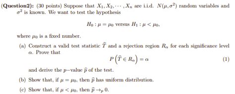 Solved This Is Mathemcatical Statistics Please Show More