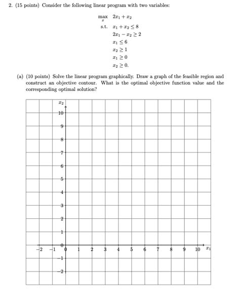 Solved B Add A Constraint To The Linear Program To Make The