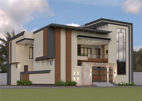Do 3d Exterior Elevation And Render By Kinzabozdar Fiverr