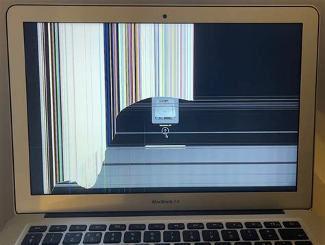 Macbook Air Damaged Screen Repair