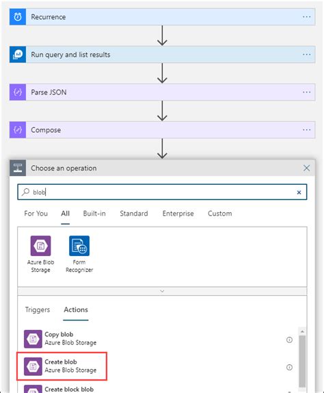 Export Data From A Log Analytics Workspace To A Storage Account By Using Logic Apps Azure