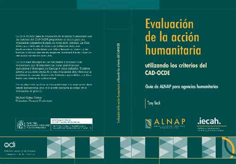 Evaluating Humanitarian Action Using The Oecd Dac Criteria Spanish