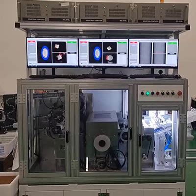 圆柱电池外观检测设备 18650 21700电池瑕疵检测 杭州国辰机器人科技有限公司