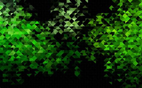 Dark Green Vector Backdrop With Lines Triangles 12233269 Vector Art At Vecteezy