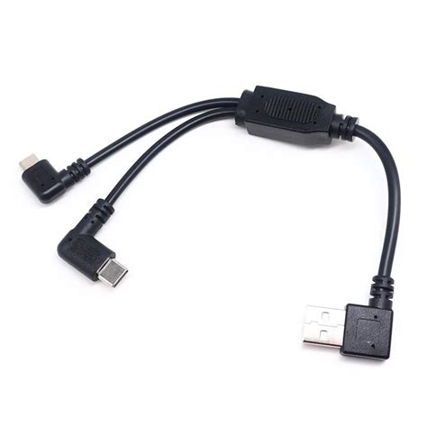 Custom Usb A To Usb Type C And Micro Usb Splitter Cable Manufacturer