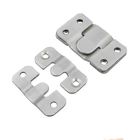 Concealed Mounting Brackets Recessed Interlocking Rings Stainless Steel Wall Mount Hardware