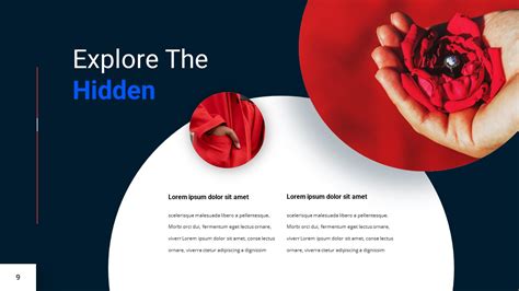 Blue And Red Powerpoint Template