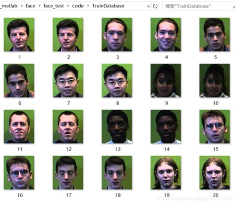 【matlab】pca降维实现人脸识别（附学习资料、代码程序及注解、运行结果）人脸识别阿汪先生 2048 Ai社区