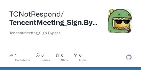GitHub TCNotRespond TencentMeeting Sign Bypass TencentMeeting Sign Bypass