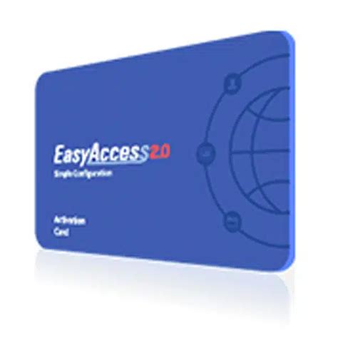EasyAccess 2 0 Activation Card