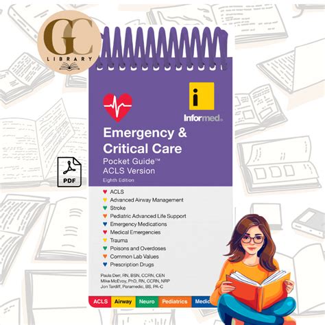 Acls Pocket Guide Emergency And Critical Care 8th Edition Shopee