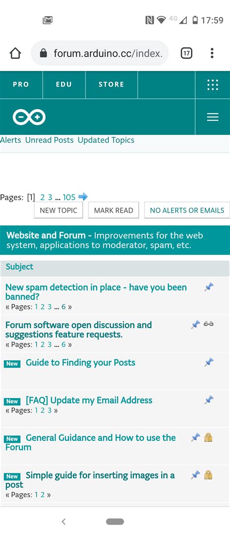 More Forum Weirdness Website And Forum Arduino Forum