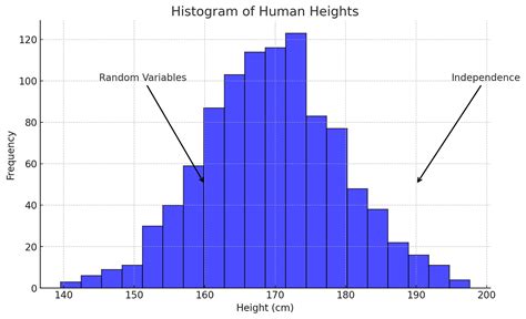 understanding i i d random variables through human height distribution