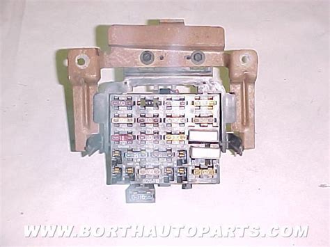 1987 Pontiac Firebird Fuse Box Panel Gm Borthautoparts