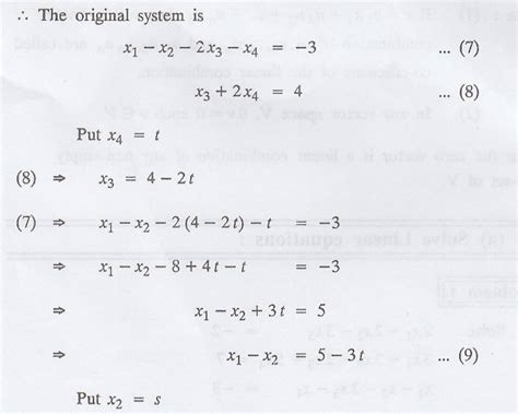 Linear Combinations And Systems Of Linear Equations