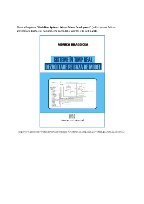 Pdf Real Time Systems Model Driven Development