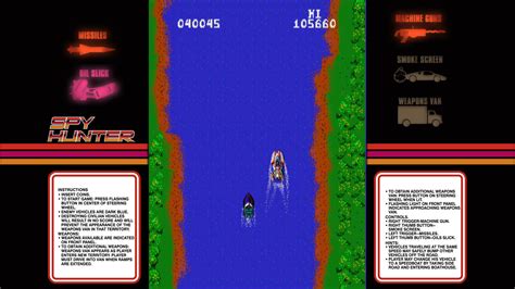 Mame Layout File For Spy Hunter Game 169 Format Mmg1 Design Illustration And Photography By