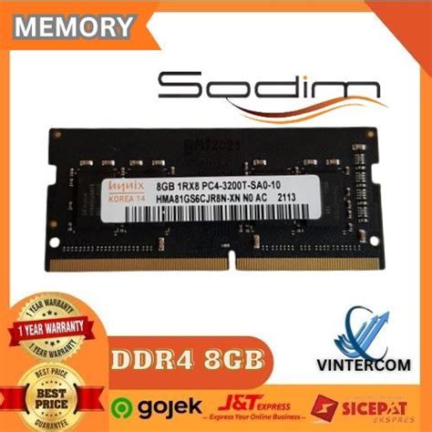 Jual Memory Ram Ddr4 8gb Hynix Sodim Pc2666 Shopee Indonesia