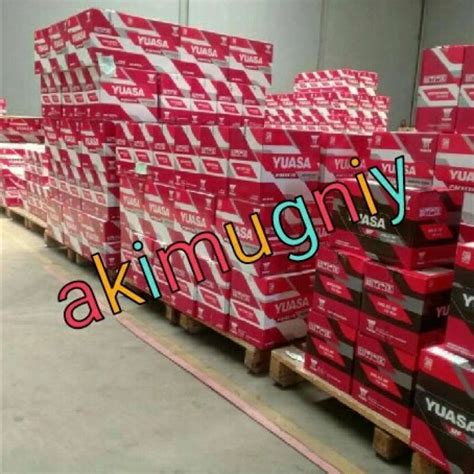 Promo Aki Accu Baterai Kering Vrla Mf V Ah Ah V Mainan Senter Yuasa Baru Diskon Di