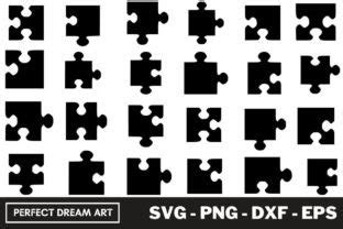 Puzzles Silhouette Bundles Graphic By Perfectdreamart · Creative Fabrica
