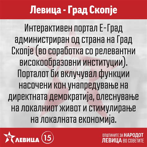 📍КАПИТАЛНИ ПРОЕКТИ ОД ИЗБОРНАТА Левица Град Скопје Facebook