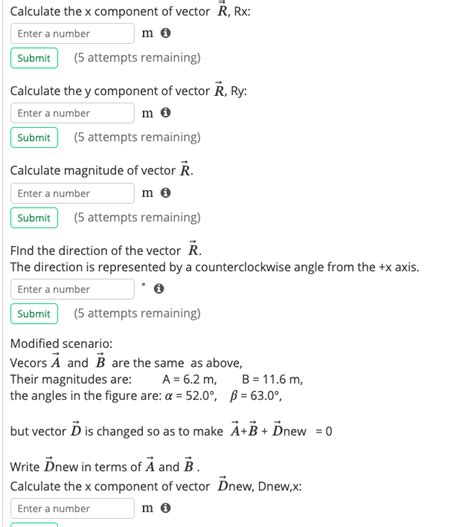 Solved Y B X Vector Addition AB And D Vectors A B And Chegg Com