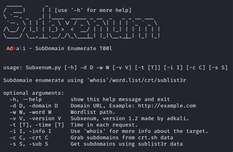 adam k on linkedin subxenum python cyber enumeration security