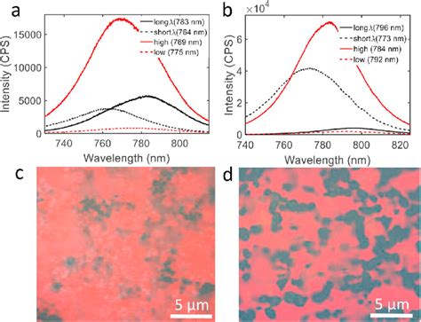 Photoluminescence Emission Spectra And Pl Mapping A And C Download Scientific Diagram