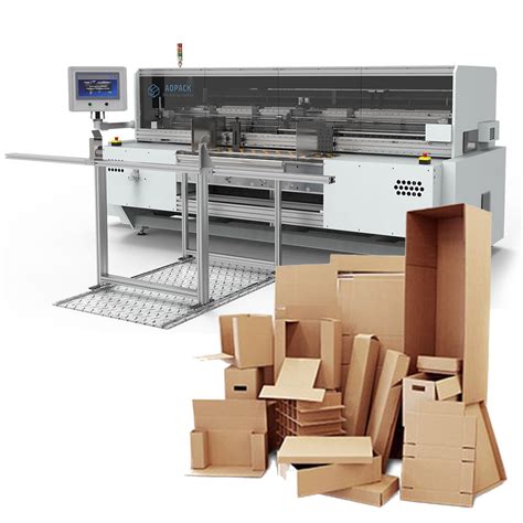 Aopack Ply Single Double Wall Short Run On Demand Corrugated Box Making Machine China Box