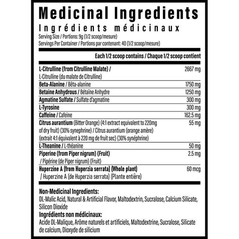 Tc Nutrition Batch 27 Pre Workout 360g 40 Servings