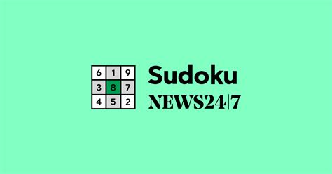 Sudoku News 24 7 Games