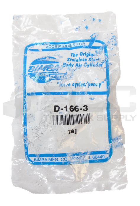 LOT OF 3 SEALED NEW BIMBA D 166 3 CLEVIS ROD KIT PLC Toolbox Supply