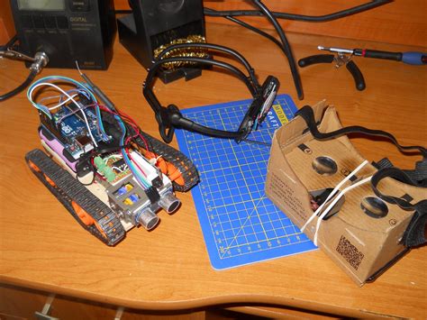 Fpv Virtual Reality Arduino Controlled Tracked Robot 17 Steps With Pictures Instructables