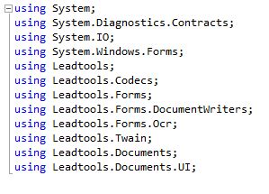 Leadtools Recognition Imaging Sdk Create Apps Easily