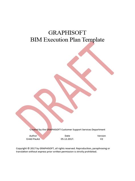 Anexo Bim Bim Execution Plan Template Pdf Building Information Modeling Metadata