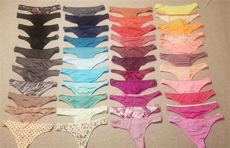 My Collection Of Vs And Pink Thongs From Over The Years R