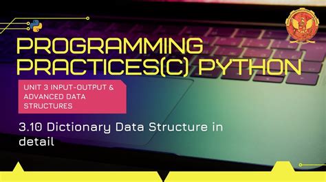 310 Dictionary Data Structure In Detail Cs406 Youtube