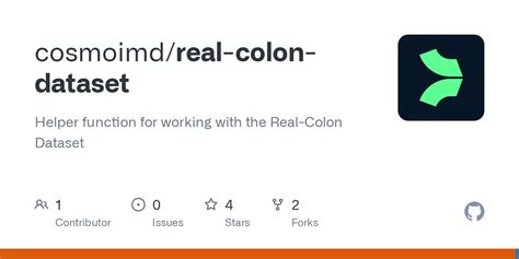 Github Cosmoimdreal Colon Dataset Helper Function For Working With