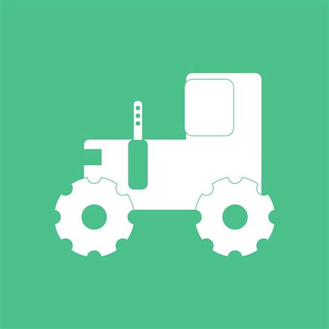 아이콘 어린이 트랙터 실루엣 벡터 Ai Eps Uidownload