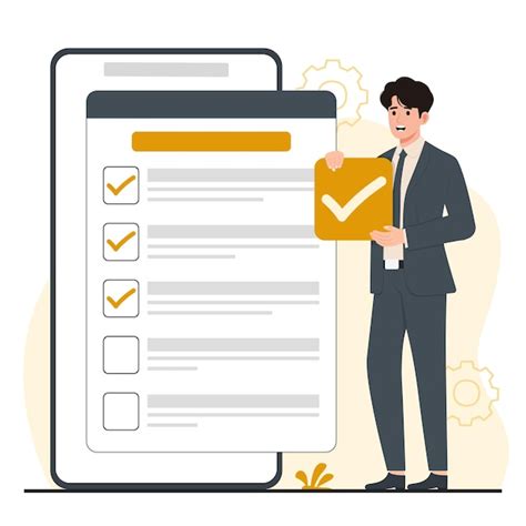 premium vector online survey vector concept public opinion polling