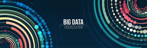 Wide Big Data Visualization Information Analytics Concept Abstract