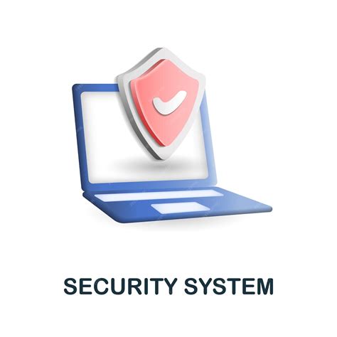 Premium Vector Security System Icon D Illustration From Security Collection