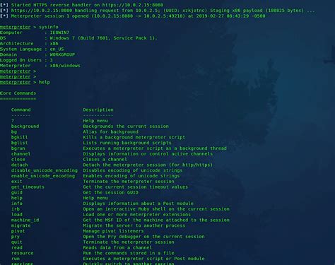 Post Exploitation Techniques Part 1