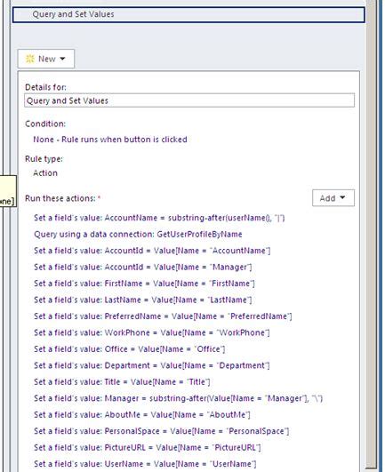 Steves Sharepoint Nuggets Infopath 2010 Using The User Profile