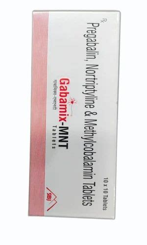 Pregabalin Nortriptyline Mecobalamin Tablets At Rs 2490 Box Vitamin B12 Tablet In Kaithal Id