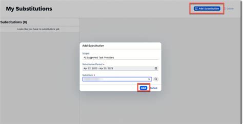 Substitution Management Delegation Is Now Possib Sap Community