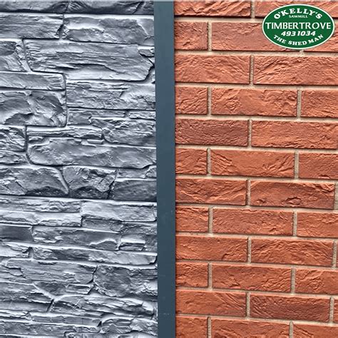 Garden Wall Cladding Brick Effect Stone Wall Covering