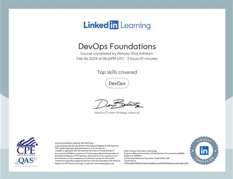 completed devops foundations course abhijay dhoj adhikari posted on