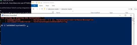 Open Powershell Window Here Missing Terminator Powershell Help