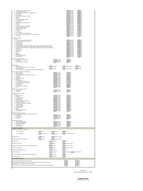 62 Formulir Self Assesment Puskesmas Rawat Inap Oke Pdf